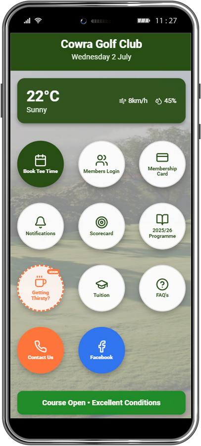 Cowra Golf Club - Premier Golf Course Central West NSW